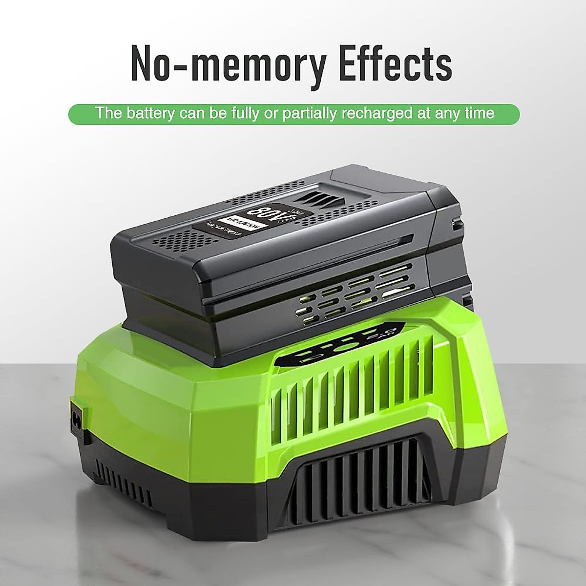 aunstarwei 80V 3.0Ah Replacement Battery for Greenworks Pro 80V Lithium Ion Battery GBA80200 GBA80250 GBA80300 GBA80400 GBA80500 (Not for Kobalt)