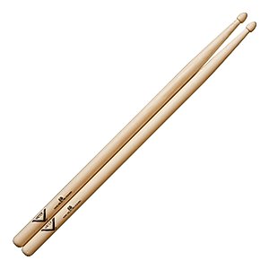 Vater 5B Wood Tip Hickory Drum Sticks, Pair