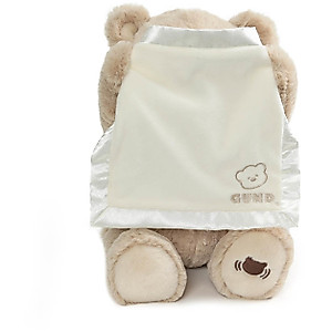 GUND Peek-A-Boo Teddy Bear Plush, Animated Stuffed Animal for Babies and Newborns, 11.5"