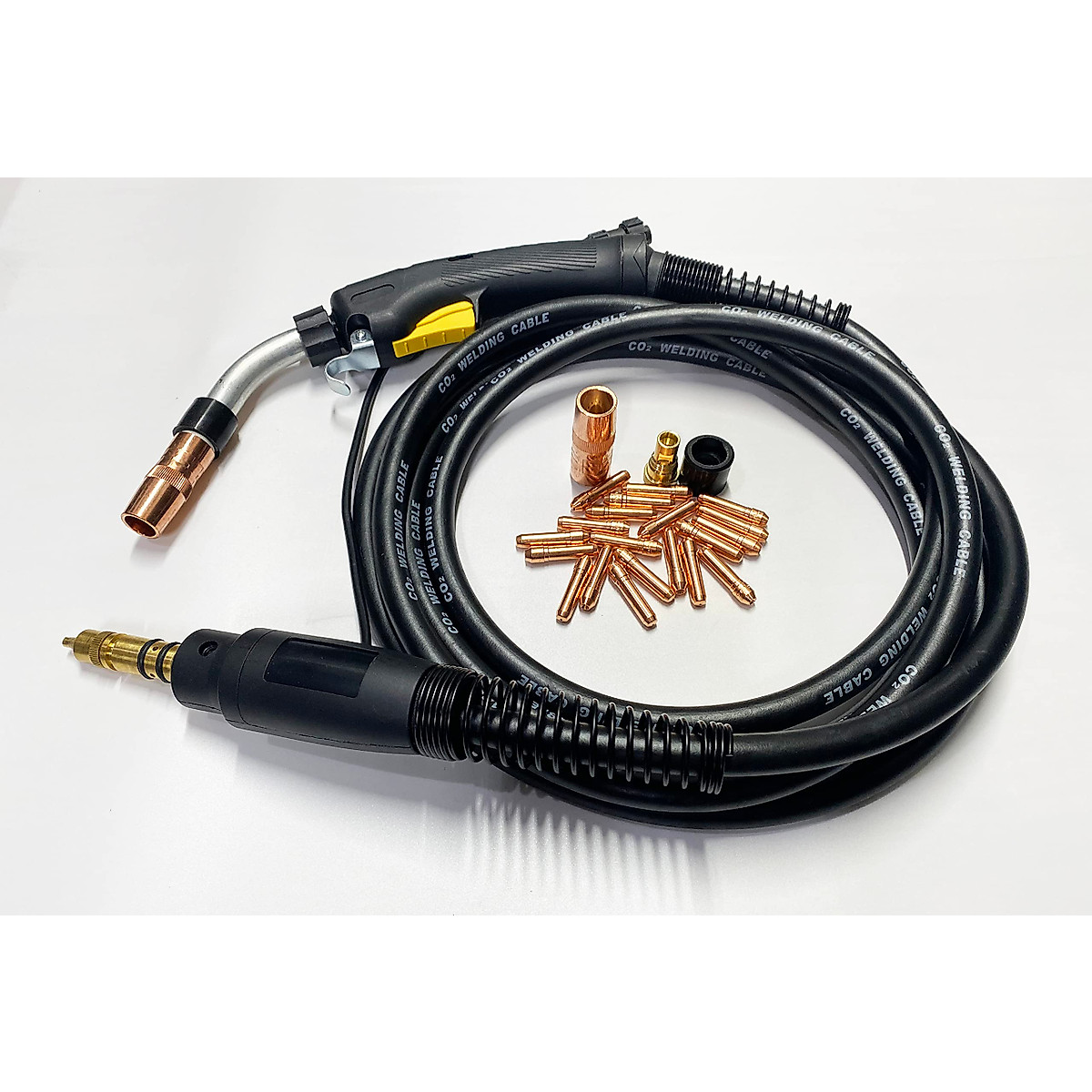 Mig Gun Replacement For Bernard BTB 200 Amp Q20 15ft Miller Connector Centerfire Parts (Mig Gun With .035" Kit)