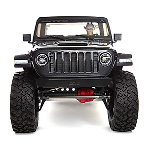 Axial RC Truck 1/10 SCX10 III Jeep JT Gladiator Rock Crawler with Portals RTR (Batteries and Charger Not Included), Gray, AXI03006BT1