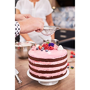 Rösle Stainless Steel Fine Mesh Tea Strainer, Wire Handle, 3.2-inch