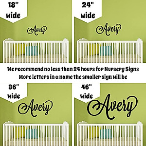 Personalized Names Sign Custom Name Customized Wooden Name Sign Boys Girls Nursery Name Sign Family Wood Sign