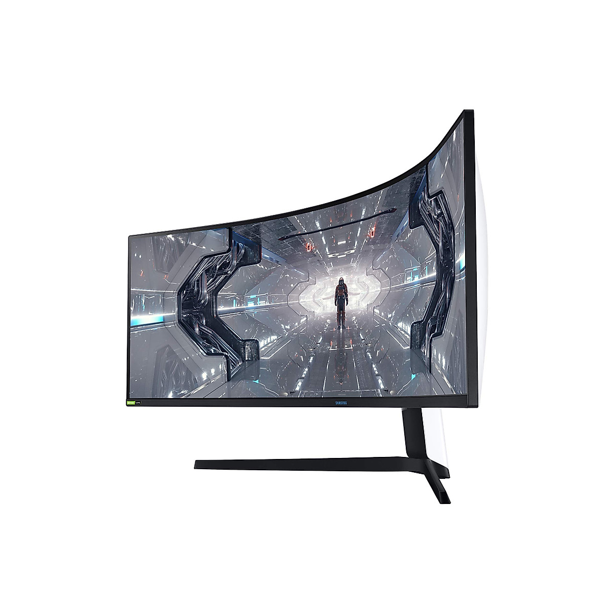 SAMSUNG 49-inch Odyssey G9 - QHD, 240hz, 1000R Curved Gaming Monitor, 1ms, NVIDIA G-SYNC & FreeSync, QLED (LC49G95TSSNXZA) (Renewed)