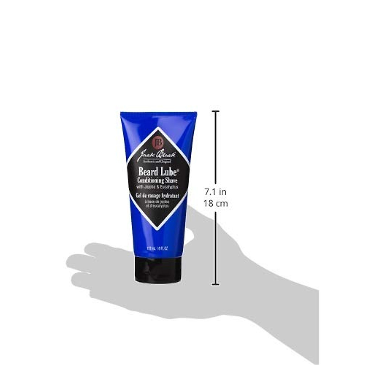 Jack Black Beard Lube Conditioning Shave, 6 Fl Oz (Pack of 1)