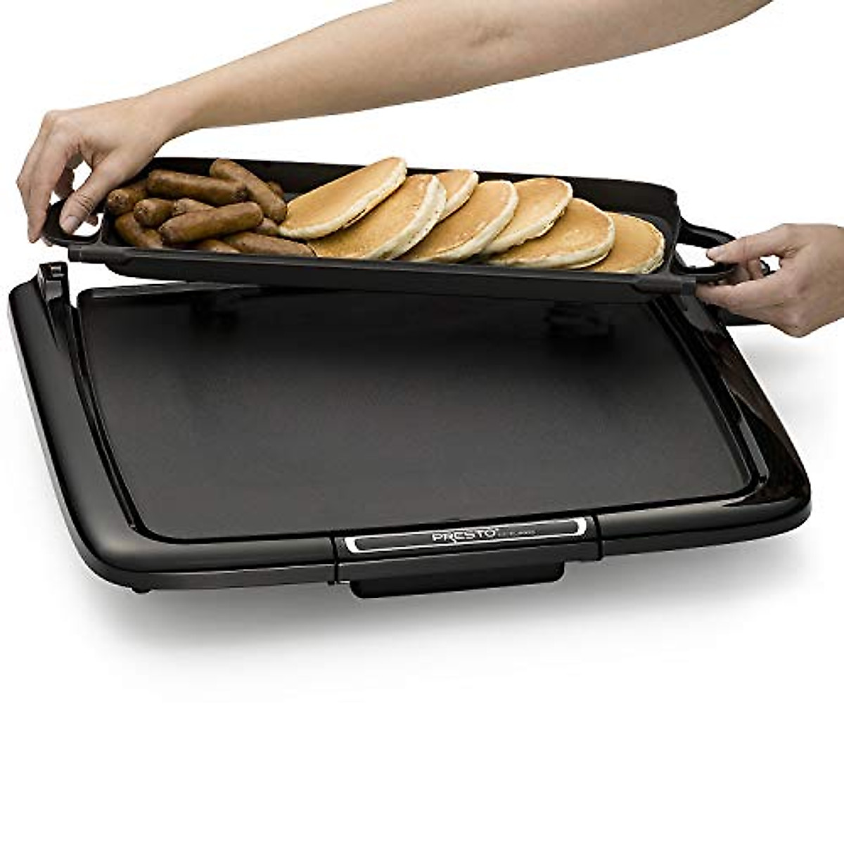 Presto 07023, Cool-touch electric Griddle/Warmer Plus