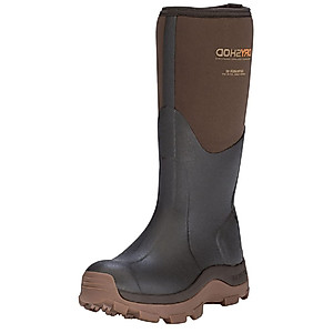 Dryshod Women's Hi Haymaker Farm Work Boot Brown 8 M HAY-WH-BR-008