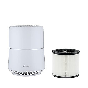 Profile Air Purifier | Removes Allergens, Odors & Other Impurities | Complete With Air Quality Sensor for Auto Fan Adjustment & Child Lock | Low Volume | Perfect for Small Rooms | White