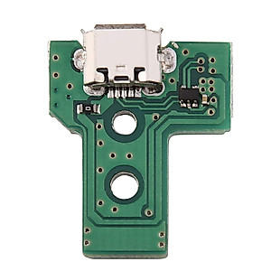 MMOBIEL Charging USB Port Replacement Compatible with PlayStation 4 CUH-12XX / PS4 Slim CUH-2XXX / PS4 Pro CUH-7XXX 12 Pin Flex Cable Incl. (+) Screwdriver