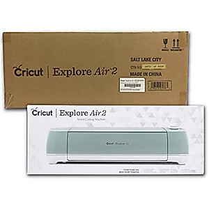 Cricut Explore Air 2 Machine Bundle - Beginner Guide, Tool Kit, Vinyl Pack, Designs & Project Inspiration