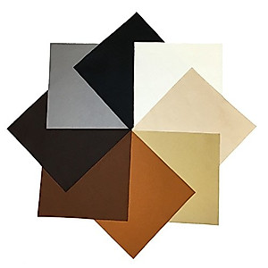 100% Wool Craft Felt Color Assortments: 8 Neutral Colors