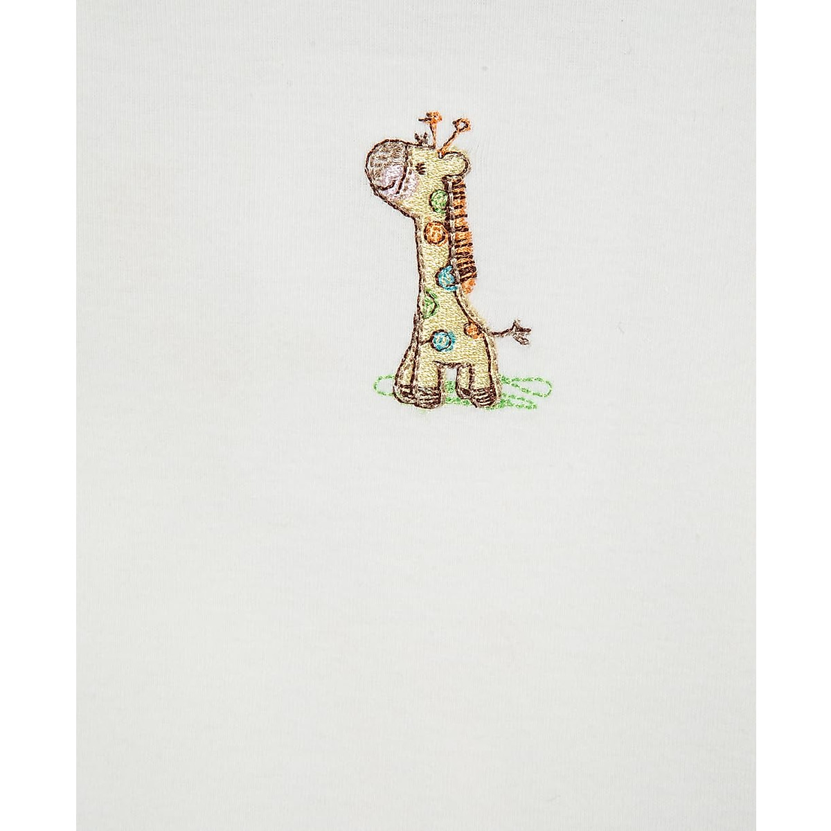 Little Me Unisex-Baby Newborn Giraffe 3 Pack Bodysuit, Ivory/Multi, Newborn