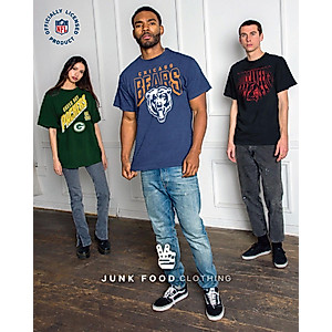 Junk Food Clothing x NFL - Baltimore Ravens - Team Spotlight - Women's Short Sleeve Fan T-Shirt - Size X-Large