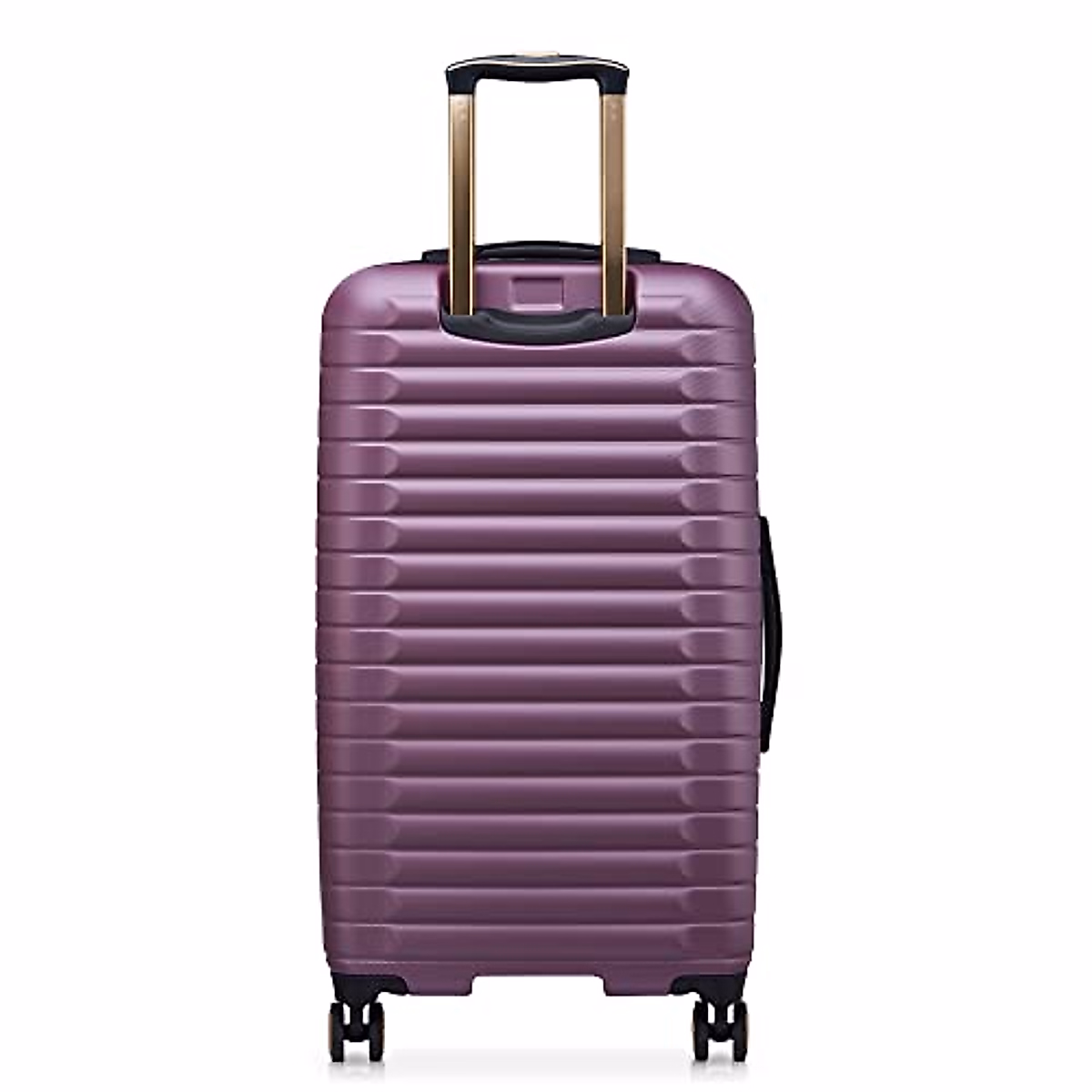 DELSEY PARIS Cruise 3.0 Hardside Expandable Luggage with Spinner Wheels, Plum, Checked 26 Inch Trunk