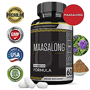 (2 Pack) Maasalong All Natural Advanced Men's Health Masalong Formula 120 Capsules