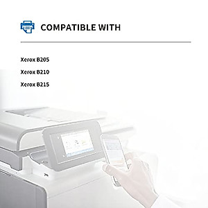 TEINO Compatible Toner Cartridge Replacement for Xerox 106R04347 use with Xerox B205 B210 B215 ( Black, 1-Pack)