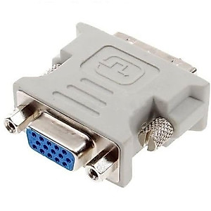 DVI-D (24+1) Dual Link Male to VGA HD15 Female Adapter Converter for PC Laptop