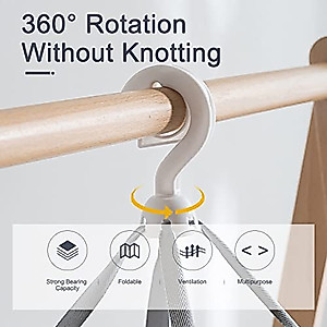 HJNATTY Foldable Clothes Drying Hanger Racks Prevent Clothes from Deforming. Laundry Basket for Drying Underwear,Baby Clothes,Socks,Towel,Hat,Scarf,Cloth Diapers,Gloves, Beauty Eggs and Brushes.