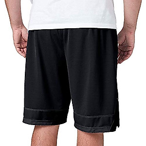 Nike Dri-FIT Icon, Men's basketball , Athletic shorts with side pockets, Black/Black/White, M