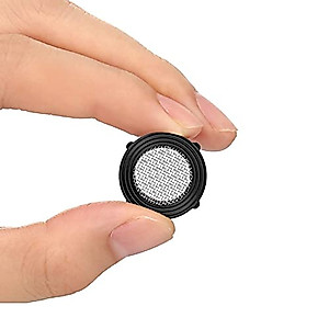 Joywayus Rubber Washers with 40 Mesh Stainless Steel Filter Screen Have Self Locking Tabs Fit for 3/4" Garden Hose or Water Faucet (Pack of 40)