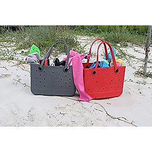 FROGG TOGGS womens Tote Lightweight, Washable Eva Beach Beyond HANDBAG, Navy, Navy US