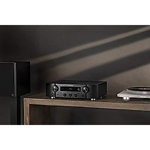 Marantz PM7000N Integrated Stereo Hi-Fi Amplifier HEOS Built-in Supports Digital and Analog Sources Compatible with Amazon Alexa Phono Input