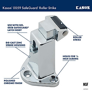 Kason Strike Chr 1-3/4 X 2-1/2