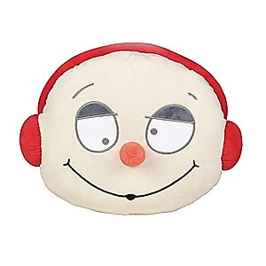Department 56 Snowpinions Snowman Pillow, 12.5", White