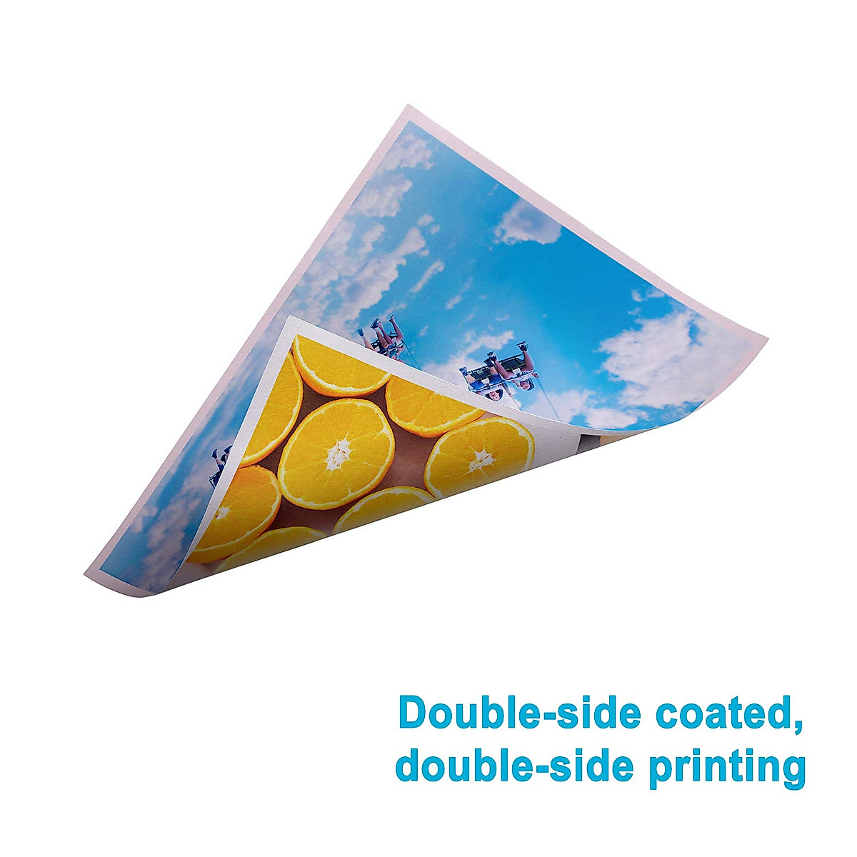 Koala Thin Presentation Paper Double-Sided Matte for Printing Photo 8.5X11 Inches 110 Sheets, Compatible with Inkjet Printer