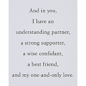 American Greetings Romantic Anniversary Card (Greatest Gift)