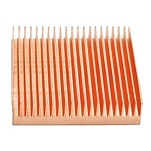 Pure Copper Heatsink 30x30x7mm / 1.18x1.18x0.28 inches for Electronic Chip Cooling