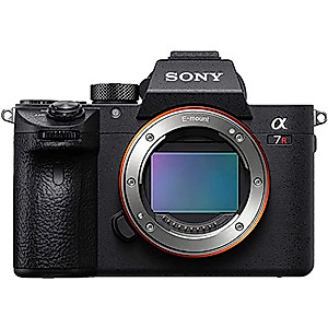 Sony Alpha 7R III A (ILCE-7RM3A) Mirrorless Full-Frame Camera Bundle with 64GB SD Card, Flexible Tripod, Camera Gadget Bag, Cleaning Kit + More | Sony a7R III A