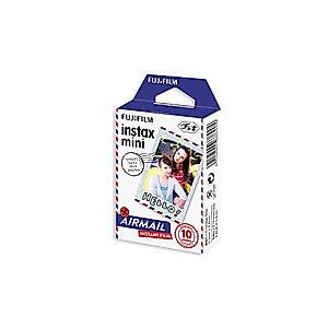 Fujifilm Instax Mini Film for Instant Film Camera - Airmail, 10 Sheets/Pack x 3(total 30 Sheets)