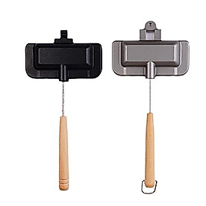 Hot Sandwich Maker Breakfast Sandwich Maker Mini Pie Maker, Hot Dog Toaster With Detachable Handles And Two-tone Color Design, Sandwich Maker Pan Home Kitchen Breakfast Machine