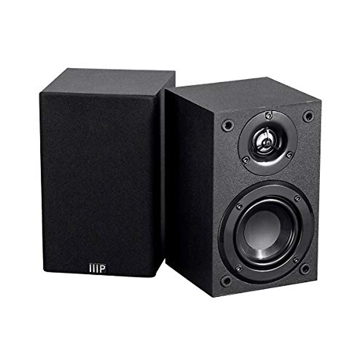 Monoprice Premium 5.1.2 Channel Immersive Home Theater System - With 8 Inch 200 Watt Subwoofer, Black