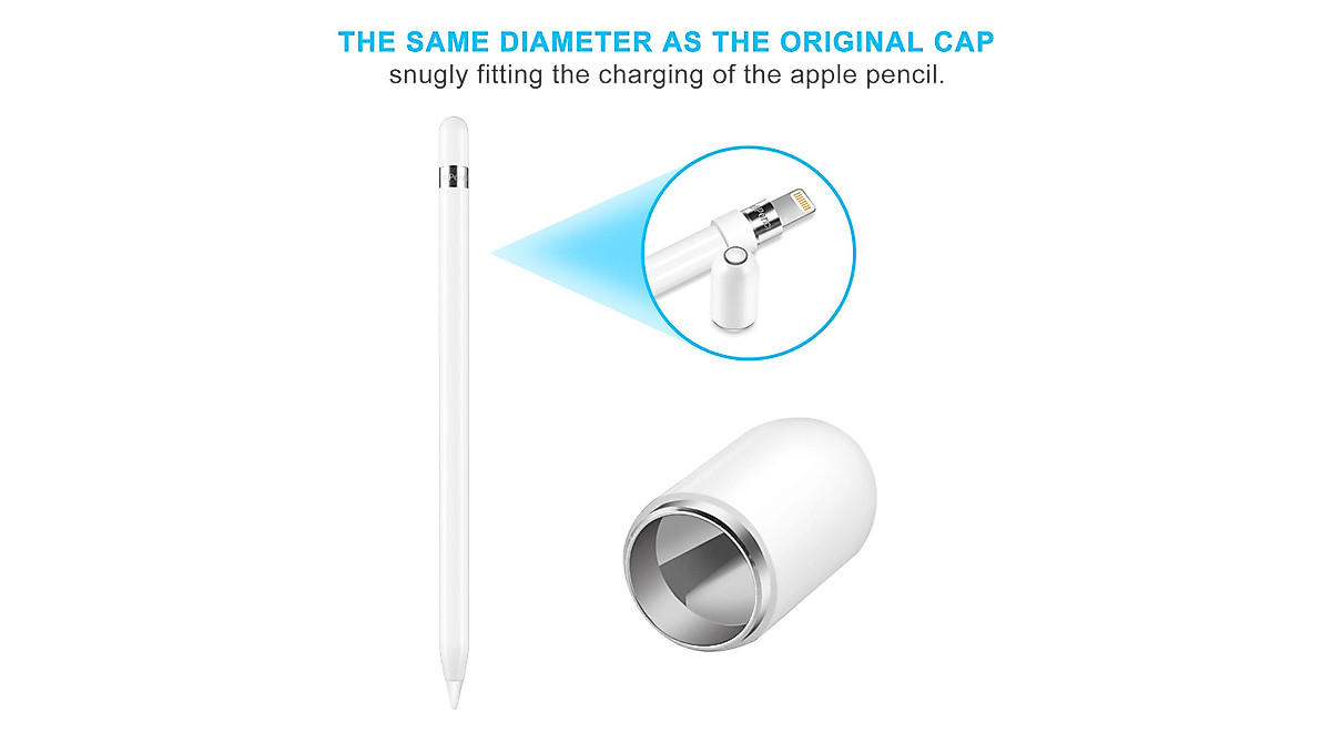 Magnetic Replacement Cap for Apple Pencil 1st Gen | Secure & Durable