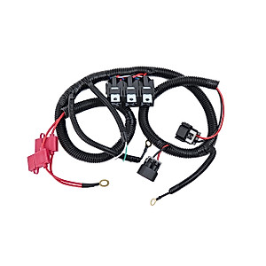 Maernz Dual Electric Fan Wiring Kit Compatible with GM 1999–2006 ECU Control Dual Electric Fan Wiring Harness Kit Replaces# 7L5533A226T 7l5533a226t