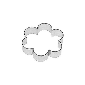 CybrTrayd R&M Scalloped Biscuit Cutter 4", One Size, Metallic