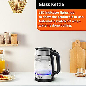 Krups Glass Kettle 1.7 Liters