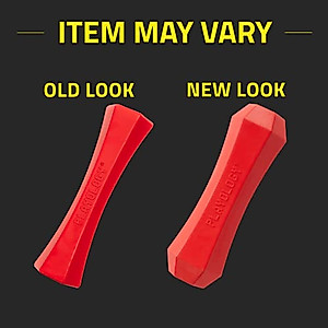 Playology Squeaky Chew Stick Dog Toy, for Large Dogs (35lbs and Up) - for Moderate Chewers - Engaging All-Natural Beef Scented Toy - Non-Toxic Materials