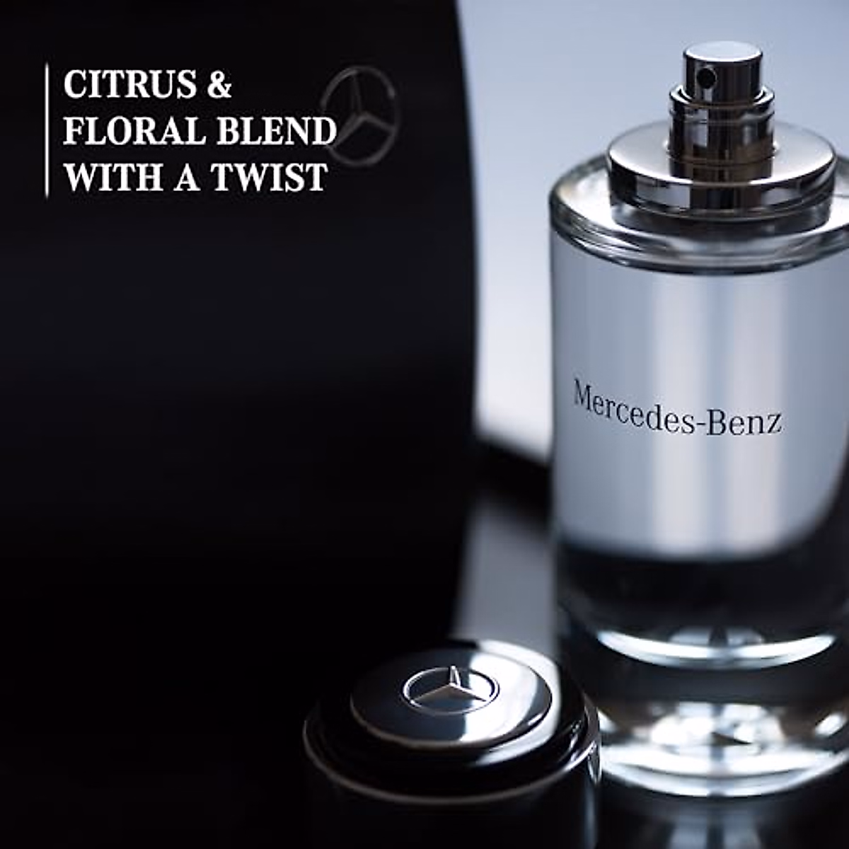 Mercedes-Benz for Men - Long Lasting Cologne for Men - Bergamot, Lemon and Cedar Notes - Everyday Wear Eau de Toilette in Iconic Bottle - 8.1 oz EDT