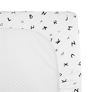 American Baby Company 3 Piece Crib Bedding Set, Alphabet, for Boys and Girls