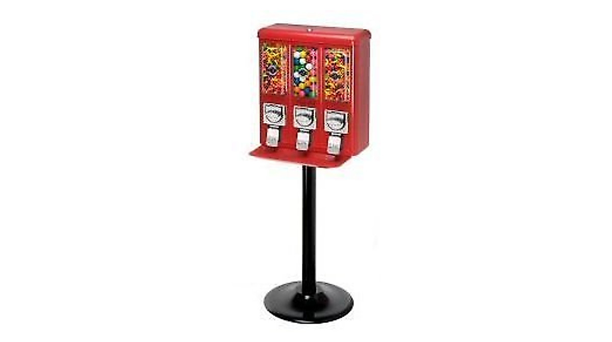 Buy Triple Shop Gumball and Candy Machine RED