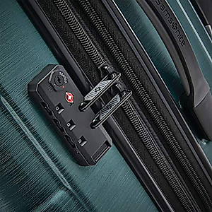 Samsonite Centric 2 Hardside Expandable Luggage with Spinner Wheels, Emerald Green, 3-Piece Set (20/24/28)