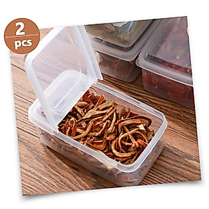 SHOWERORO Small Lightweight Condiment Dispenser Spice Storage Box Seasoning Jar for Home Restaurant