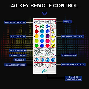 Cubehom LED Lighted Liquor Bottle Display Shelf, 24 Inch Bar Display Shelf with App & Remote Control 3 Tier for Home Bar, Party, Walnut