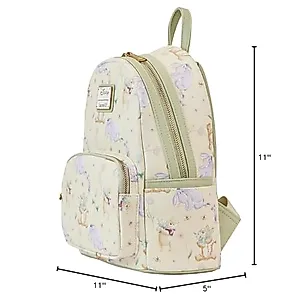 Loungefly Disney Winnie the Pooh and Friends Floral Mini Backpack