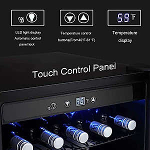 Antarctic Star Beverage Refrigerator Cooler - 145 Can Mini Fridge Glass Door for Soda Beer or Wine Small Drink Dispenser Clear Front for Home, Office or Bar, Silver,4.4cu.ft