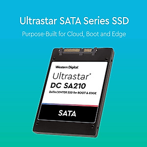 HGST Ultrastar SA210 960GB SATA 6Gb/s 2.5-Inch x 7mm Enterprise Solid State Drive - HBS3A1996A7E6B1