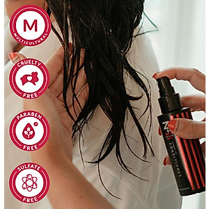 N+B Leave-In Conditioner & Detangler Spray | Curly, Straight, All Hair Types | Deep Moisturizer Repairs Dry Damaged Frizzy Hair | Sulfate, Paraben, & Cruelty-Free